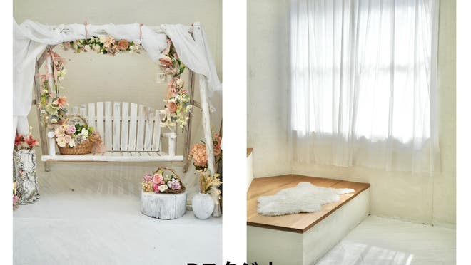 24時間営業 維持費、追加金無し・1時間~可・駅3分】広々撮影スタジオ3室/自然光/ポートレート/白ホリスタジオ/難波5分の写真9