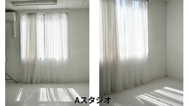 24時間営業 維持費、追加金無し・1時間~可・駅3分】広々撮影スタジオ3室/自然光/ポートレート/白ホリスタジオ/難波5分の写真7