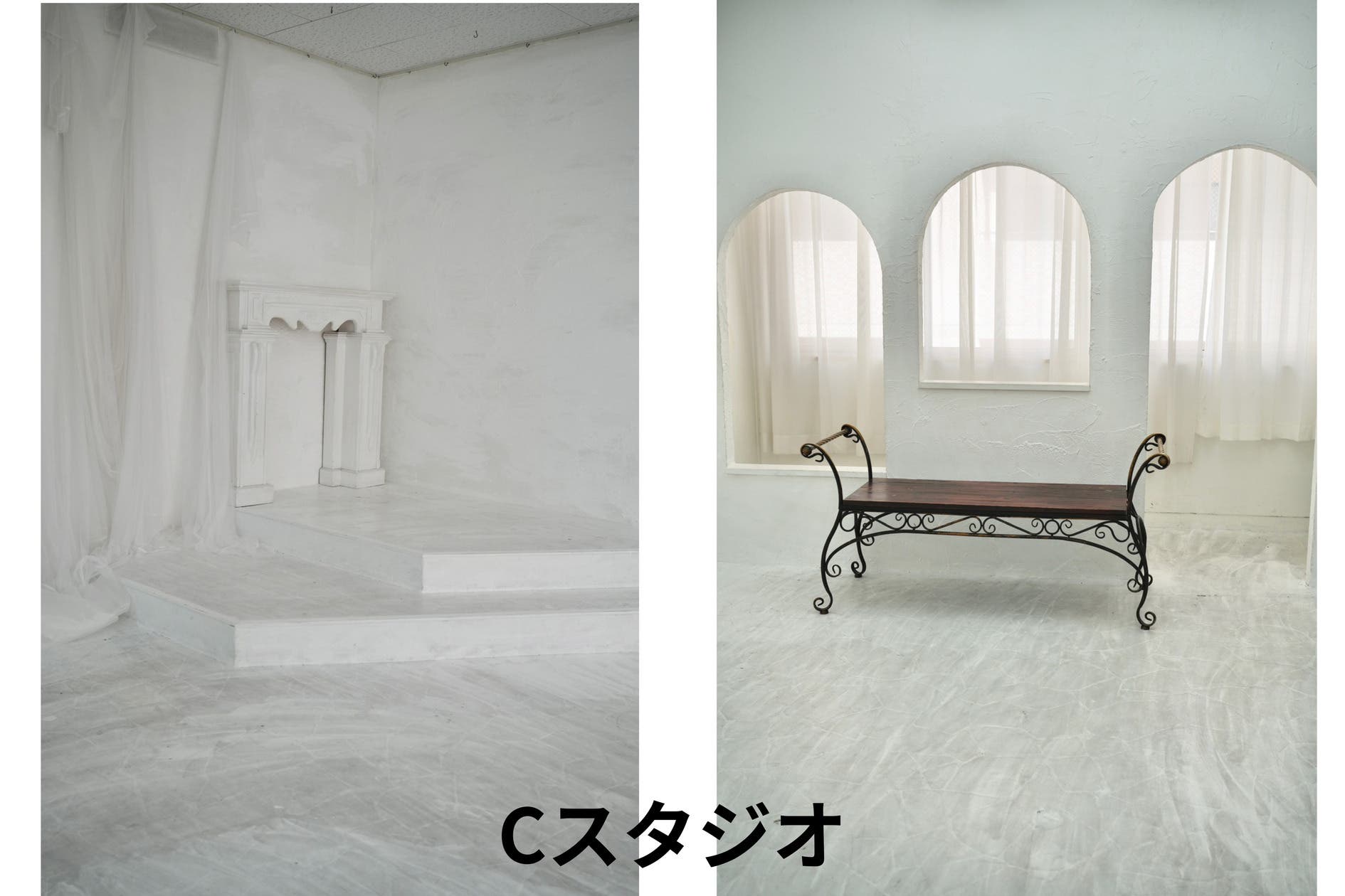 24時間営業 維持費、追加金無し・1時間～可・駅３分】広々撮影スタジオ3室/自然光/ポートレート/白ホリスタジオ/難波５分の写真16