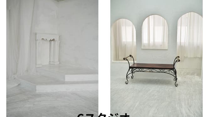 24時間営業 維持費、追加金無し・1時間~可・駅3分】広々撮影スタジオ3室/自然光/ポートレート/白ホリスタジオ/難波5分の写真16