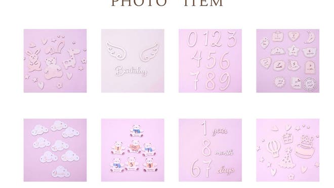 【大曽根駅徒歩2分】グレー塗り壁風+ピンクアーチ背景、白ホリ背景紙、クロマキー合成グリーンバック、子ども撮影に人気の写真25