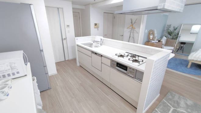 東京都港区・東京タワー徒歩圏内・建物最上階・広く大きなキッチン、全室自然光の入る3部屋を備えた撮影スタジオの写真4