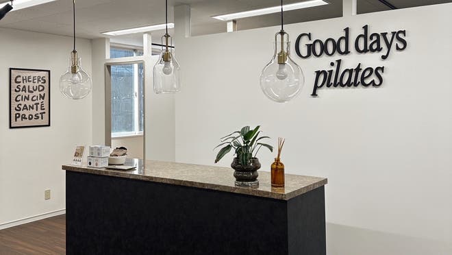 Merrithew制のマシン、プロップス完備のピラティススタジオの写真7