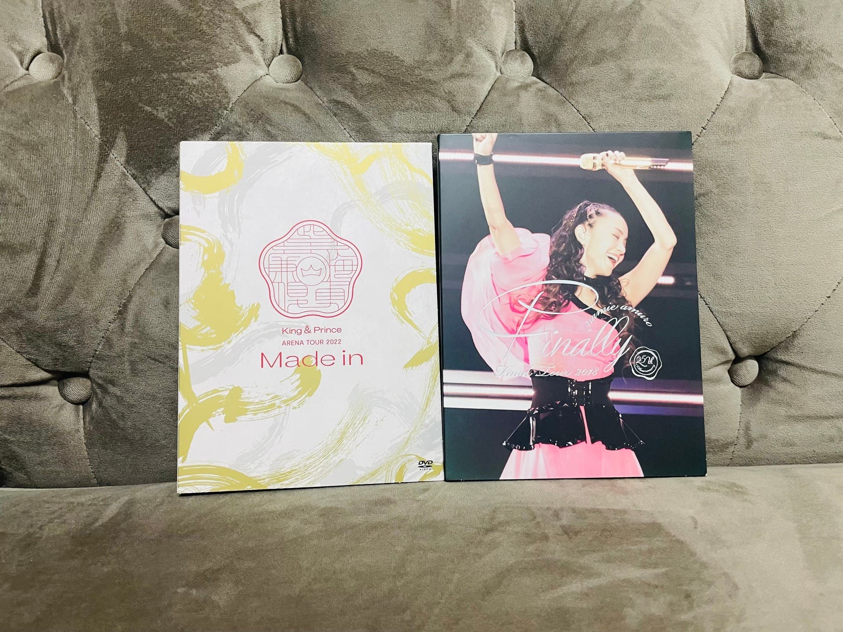 安室奈美恵・King & PrinceのライブDVD（有料）の画像1