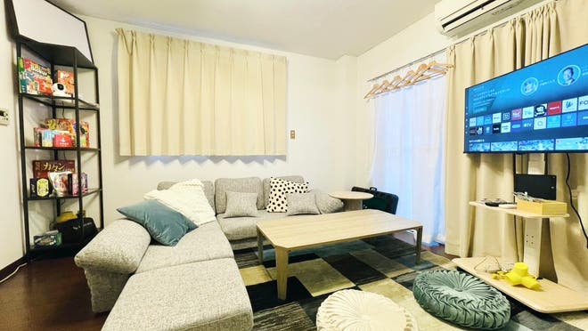 オープン価格中🥂【小倉駅4分】24h営業!ボドゲ×お洒落インテリアの隠れ家ルーム|女子会・デート・記念日に♡の写真1