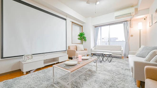 <Terrace京都駅前>七条駅徒歩2分🚃24H🈺Wi-Fi📶プロジェクター🎥キッチン🍳パーティー/鑑賞会の写真7