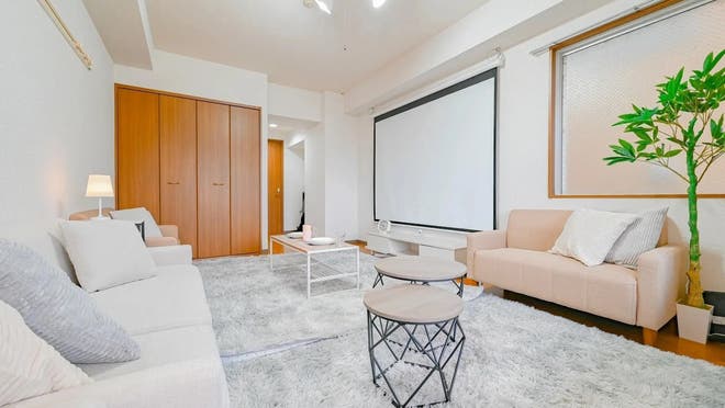 <Terrace京都駅前>七条駅徒歩2分🚃24H🈺Wi-Fi📶プロジェクター🎥キッチン🍳パーティー/鑑賞会の写真9