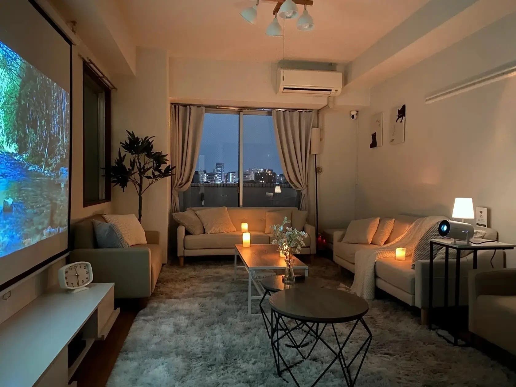 ＜Terrace京都駅前＞七条駅徒歩2分🚃24H🈺Wi-Fi📶プロジェクター🎥キッチン🍳パーティー/鑑賞会の写真11