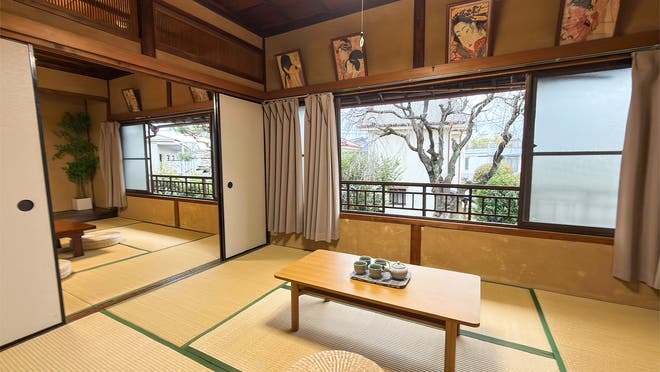 🌸【春限定】庭に本物の桜|室内花見OK|一棟貸切|駅徒歩3分|中野区・新宿|配信・イベント・SNS・Tiktok・ペット可の写真6