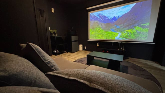 スペモ🎥鶯谷駅徒歩2分🚶♀️まったりデート💝プライベートな映画鑑賞🎬️プロジェクター🎞️846_CINEMA鶯谷の写真2