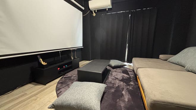 スペモ🎥鶯谷駅徒歩2分🚶♀️まったりデート💝プライベートな映画鑑賞🎬️プロジェクター🎞️846_CINEMA鶯谷の写真6