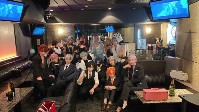 《心斎橋駅近/広々》高級BAR完全貸切可・各種パーティーに/カラオケ無料・ダーツLIVE2あり/飲み放題990円!/結婚式2次会の写真12