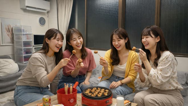 NEW✨南森町駅スグ!24H利用!ママ会🐨テレワーク💻飲み会🥂調理家電無料🍴推し活💕動画鑑賞🎬ゲーム🎮ゴミ捨て可の写真9