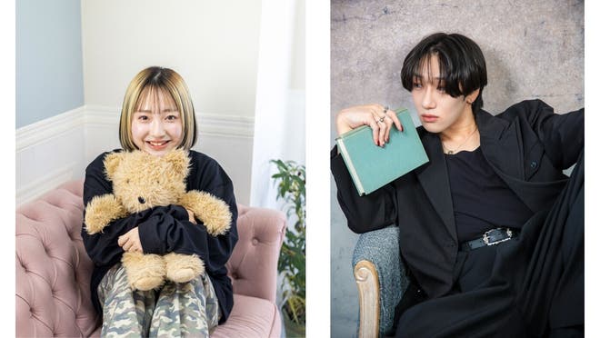 🎁ワンコインプラン💰名古屋6分|ブルーグレー×コンクリ×ヴィンテージドアの3背景|自然光フェミニンスタジオ|ポトレ・推し誕の写真1