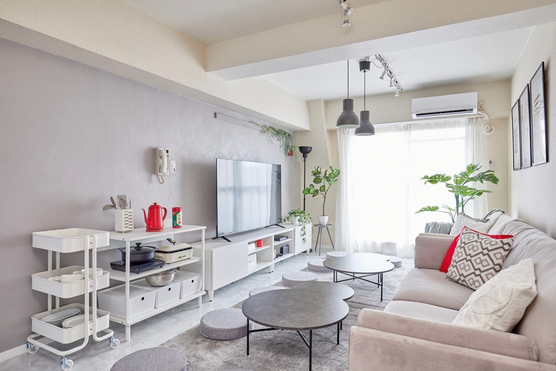 【伏見駅1分】最大16名✨高速光回線&大型モニター🎥備品充実で幅広い用途に最適！綺麗でおしゃれなお部屋で楽しくパーティー💕の写真5