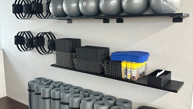 Merrithew制のマシン、プロップス完備のピラティススタジオの写真8