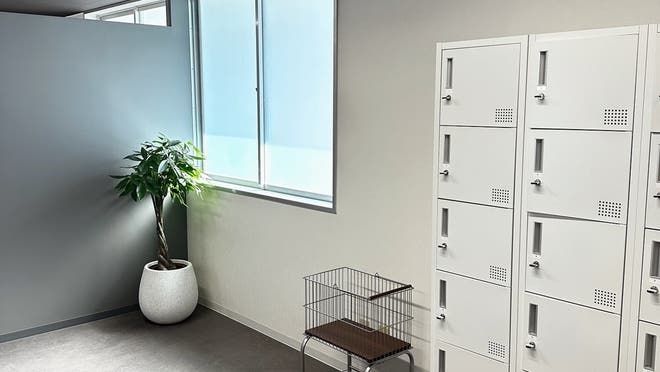 Merrithew制のマシン、プロップス完備のピラティススタジオの写真9