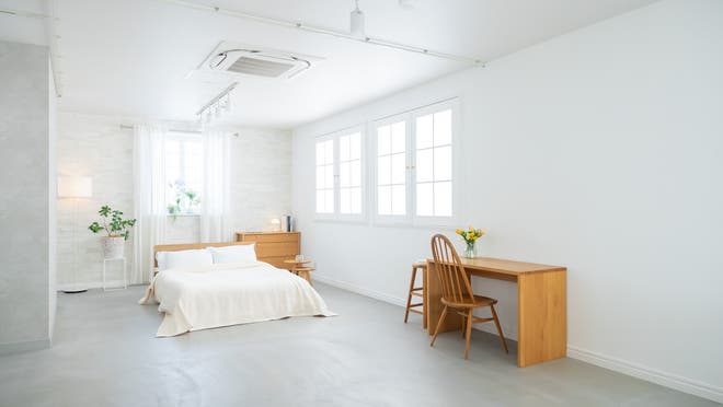 スタジオマド小岩 1棟レンタルプラン 合計床面積約160平米 自然光たっぷり2階ハウススタジオ 1階シューティングスタジオの写真3