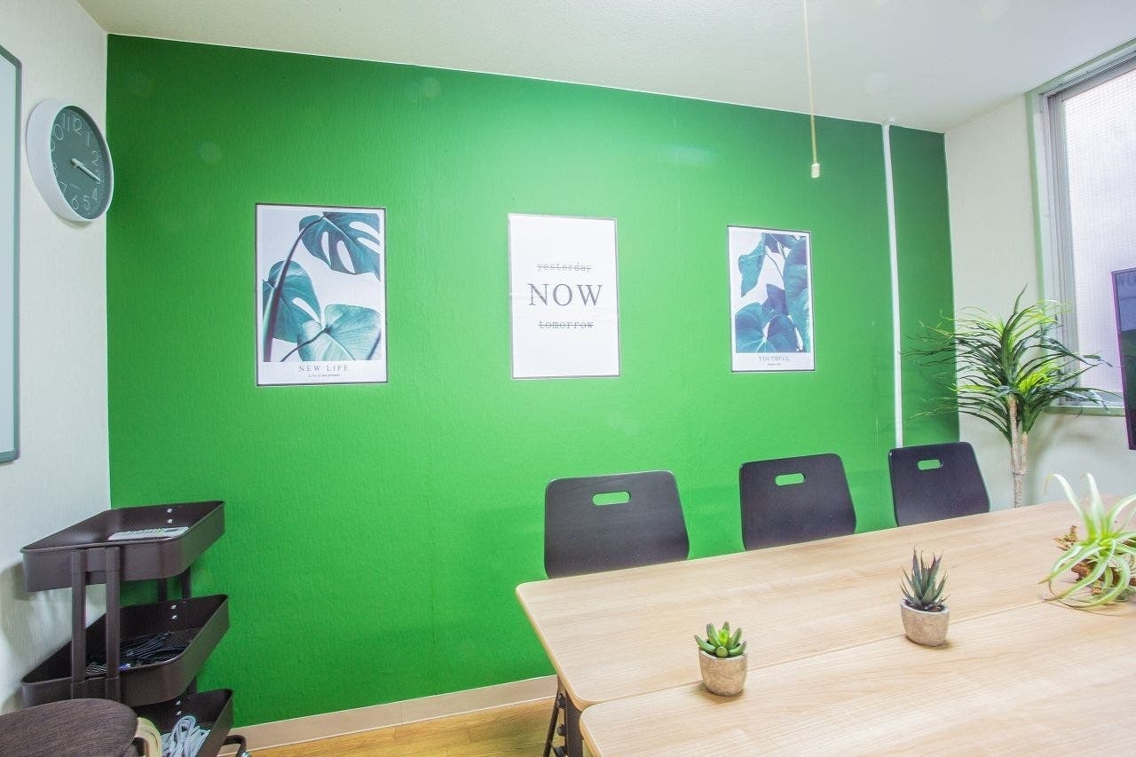 【蒲田駅2分！8名】綺麗な室内！WiFi・大型モニター・ホワイトボード全て無料！ふれあい貸し会議室 蒲田B-GreenAce1の写真8