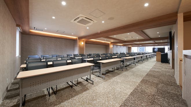 TS新橋4F【新橋駅 徒歩1分】セミナー 研修 パーティー ♥控室あり! 飲食 OK 無料WiFi 駅近★の写真5