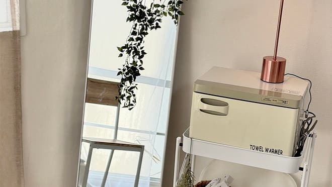 【名古屋駅すぐ】2026年4月OPEN|韓国風ホワイト空間+グリーンが映える完全個室レンタルサロン|🛜の写真10