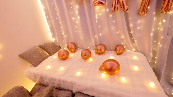 西中島南方1分✨ふかふかマットレス🤍学生特典🎁 デート💕女子会🥂大迫力100㌅映画鑑賞/Switch🎮お子様連れの写真4