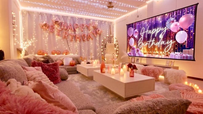 西中島南方1分✨ふかふかマットレス🤍学生特典🎁 デート💕女子会🥂大迫力100㌅映画鑑賞/Switch🎮お子様連れの写真5