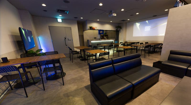 ワールドカップ期間【24時間可】貸切40名まで　新橋駅徒歩4分のイベントスペース　キッチン付　大画面設備　スポーツ観戦　歓送迎会