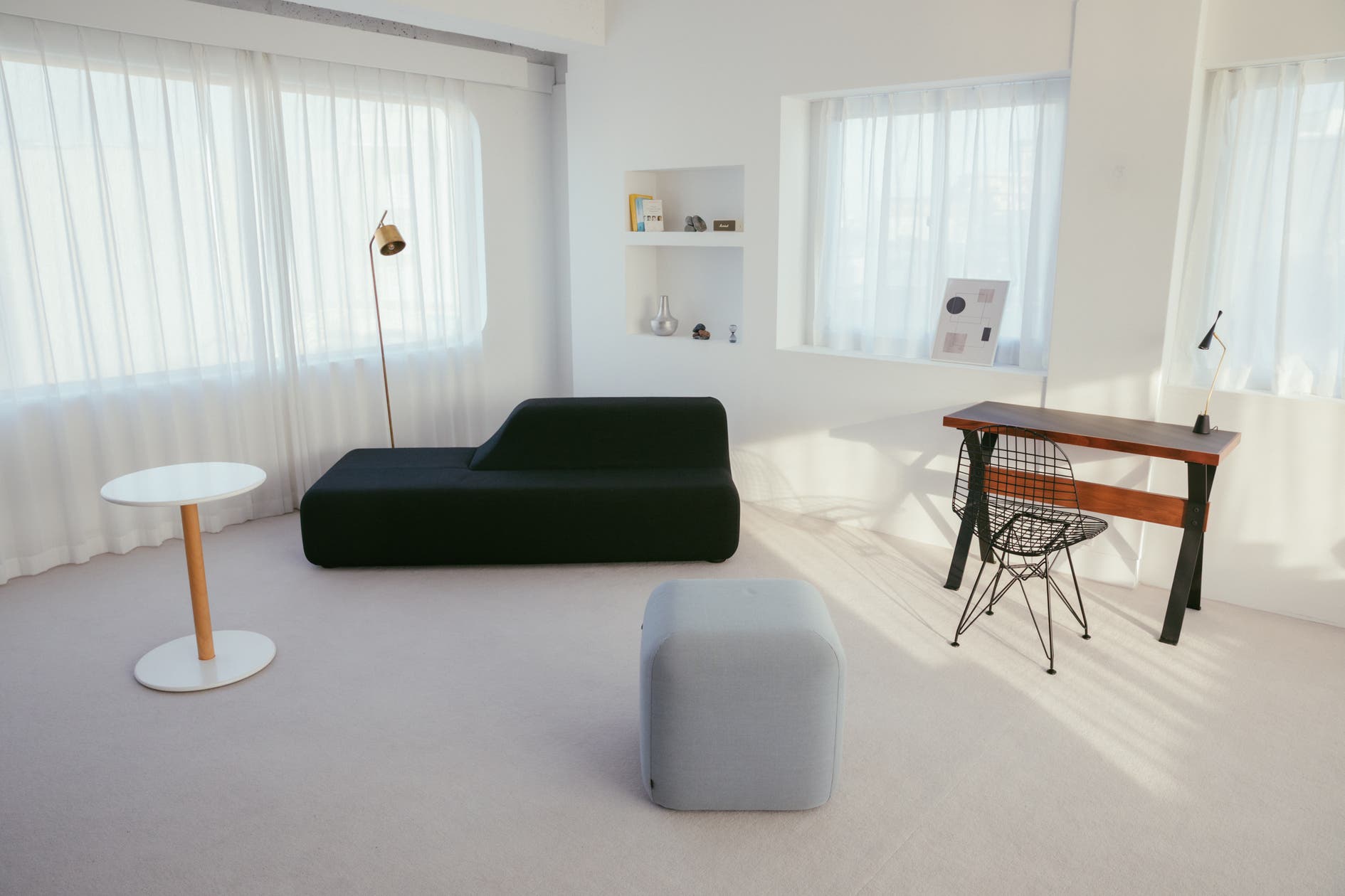 【 駅徒歩１分!!】レトロモダンでミニマルな上質空間・本格プロップ・3面自然光 ・天高2.8M【絨毯】の写真28