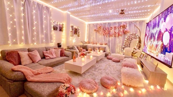 西中島南方1分✨ふかふかマットレス🤍学生特典🎁 デート💕女子会🥂大迫力100㌅映画鑑賞/Switch🎮お子様連れの写真1