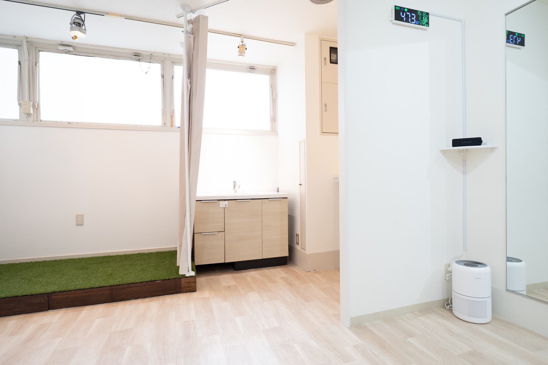 【OPEN記念価格！湘南台駅徒歩3分】大型鏡×綺麗な長方形空間｜ダンス・ヨガ・撮影に最適の写真11