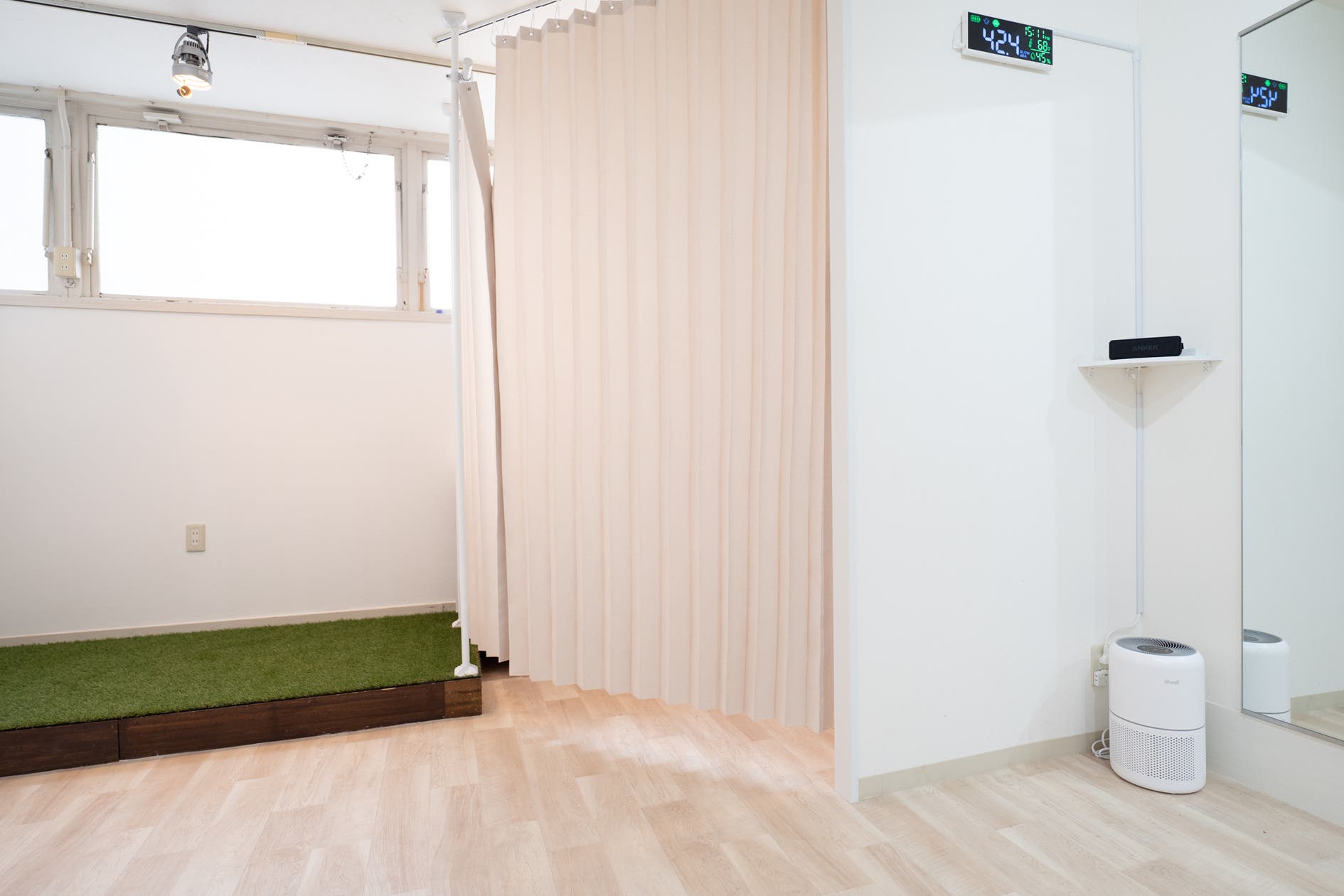 【OPEN記念価格！湘南台駅徒歩3分】大型鏡×綺麗な長方形空間｜ダンス・ヨガ・撮影に最適の写真12