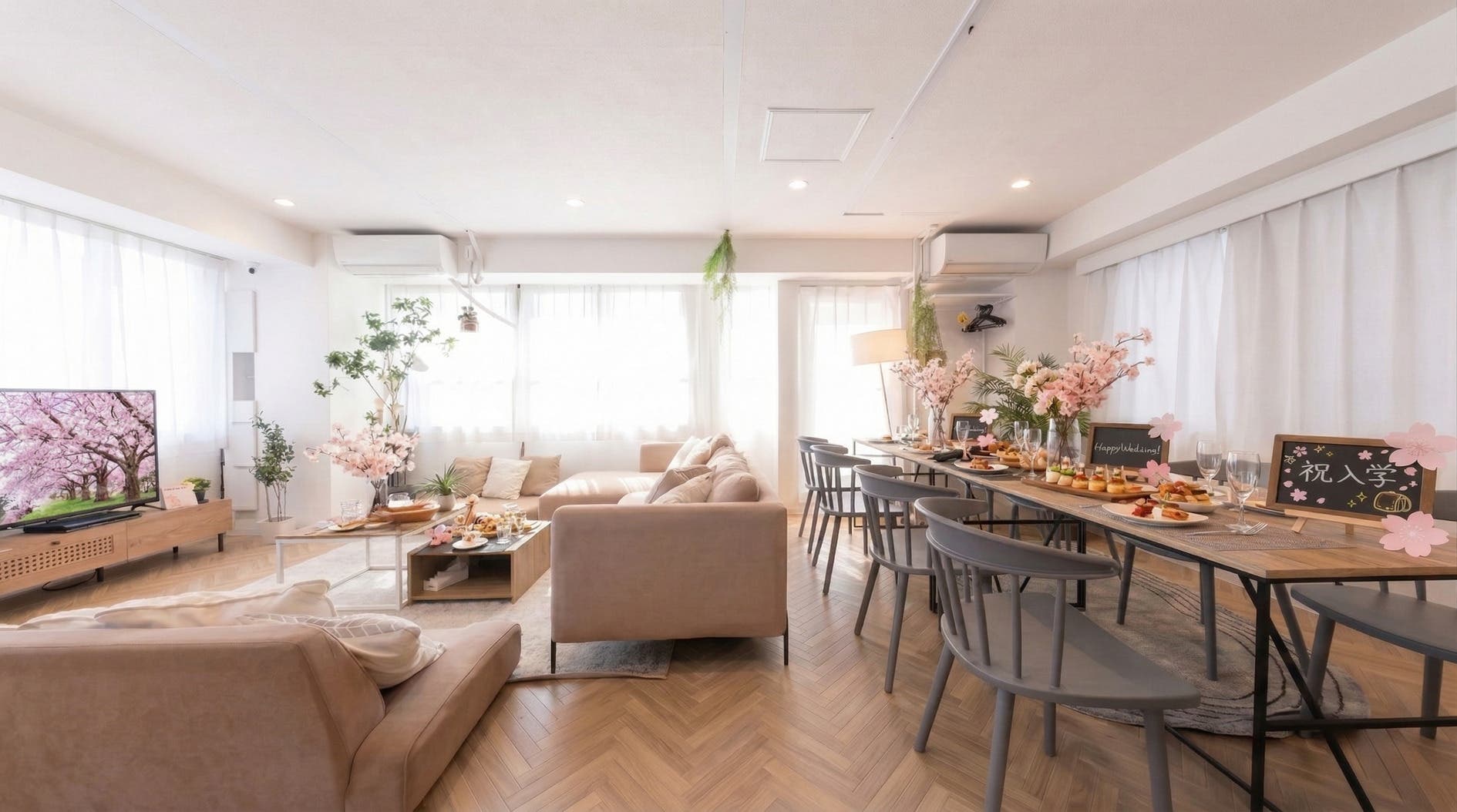 #ウッディGoburin601【新大久保駅/新宿区】駅1分🥤強炭酸飲み放題🥤ケータリング✨学割🌸格安💰地上波🎉新歓の写真1