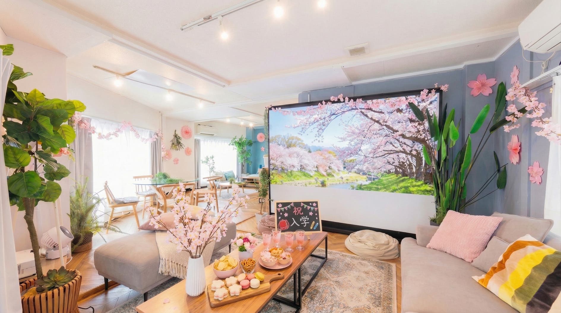 #サンチョウメGoburin【新宿駅/新宿区】駅6分🥳学割🌸歓送迎会/誕生日/推し活⚡格安💰ケータリング🌸インドア花見の写真1