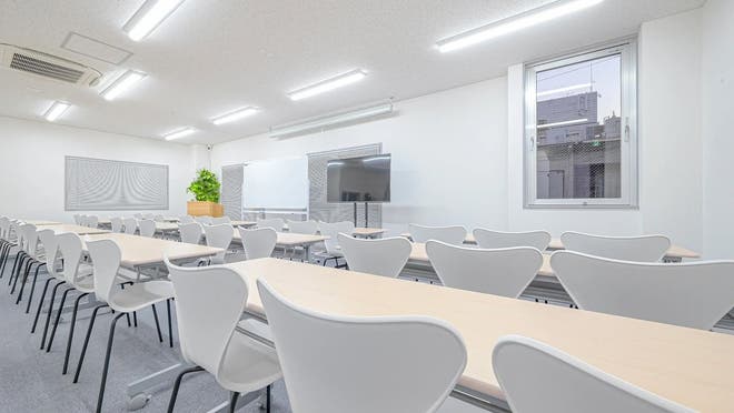 <Leaf京都駅前(大会議室)>51名収容🪑24H🈺Wi-Fi📶120㌅スクリーン&プロジェクタ🎥セミナー/研修/説明会の写真7