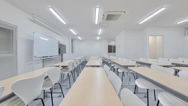 <Leaf京都駅前(大会議室)>51名収容🪑24H🈺Wi-Fi📶120㌅スクリーン&プロジェクタ🎥セミナー/研修/説明会の写真19