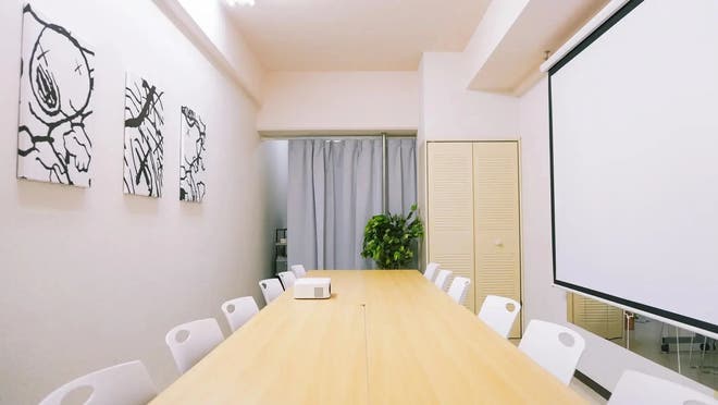 <Leaf四条烏丸(小中会議室)>駅徒歩2分🚃12名収容🪑24H🈺Wi-Fi📶モニター🖥️会議/勉強会/ワークショップの写真8