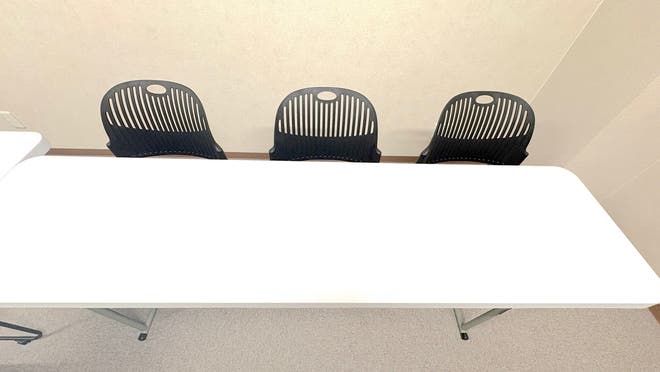 【上本町駅1分】OPEN記念🎉ゴミ捨て無料!最大9名✨WiFi・電源・50㌅モニター★会議・研修/ミニキッチン付・パーティOKの写真6