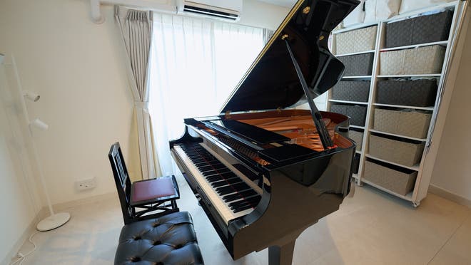 YAMAHA C3完備|完全貸切ピアノスタジオ・撮影利用可の写真2