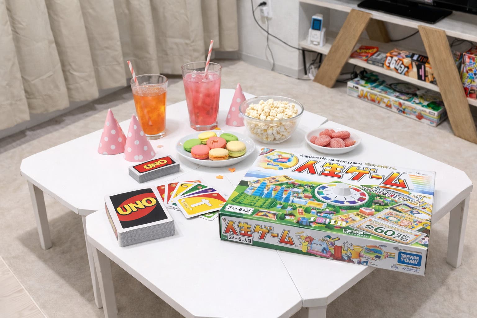 栄駅4分｜女子会・誕生日会🎉最大8名｜ボードゲーム豊富｜宅飲み・映画・撮影・配信OK｜清潔空間の写真1