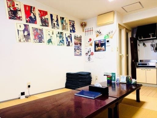 桜装飾🌸（4月末まで）‼　1日プランやリモートワーク向けプラン有　清潔な和室仕様の完全個室スペース　ミッション神田の写真4