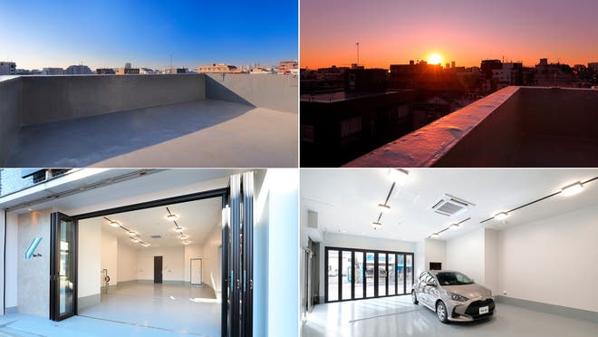 2面採光による自然光がたっぷりと入る、シンプルなOfficeロケ地。の写真18