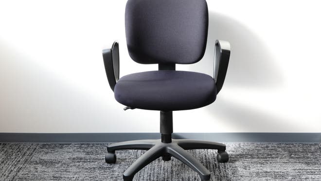 2面採光による自然光がたっぷりと入る、シンプルなOfficeロケ地。の写真13