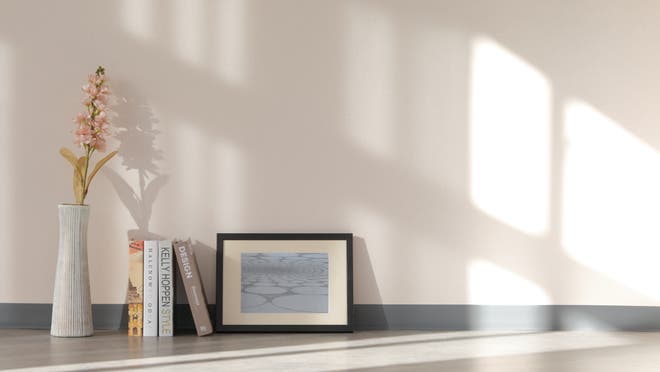 2面採光による自然光がたっぷりと入る、シンプルなOfficeロケ地。の写真11