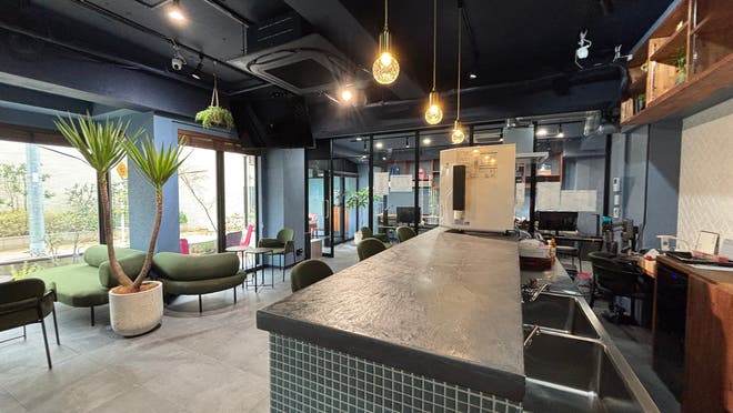 ⭐1階完全貸切⭐西大井駅徒歩7分/24時間利用可!パーティールーム 交流会/ウェディング/お料理教室(キッチン、大型TV)の写真3