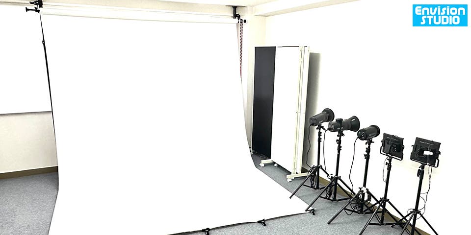 背景紙＆撮影機材全て無料！丸の内線/新中野駅から徒歩3秒の撮影スタジオ！の写真2