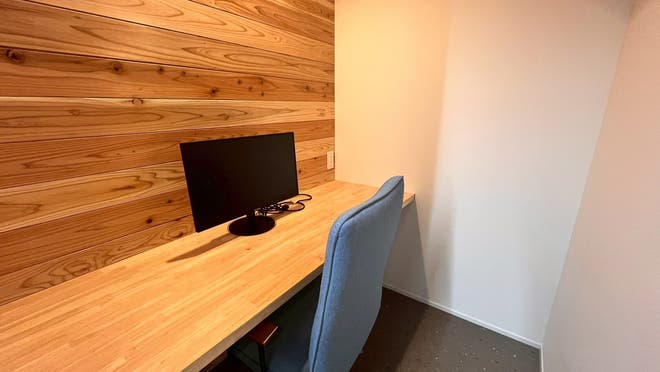 【志津駅北口から徒歩5分】Web会議・作業に最適|1名用テレカンブース(半個室) №3の写真1