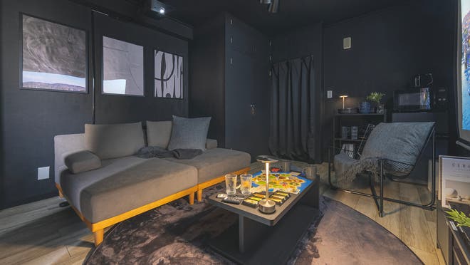 スペモ🎥鶯谷駅徒歩2分🚶♀️まったりデート💝プライベートな映画鑑賞🎬️プロジェクター🎞️846_CINEMA鶯谷の写真2