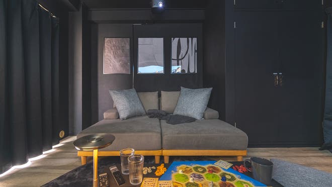 スペモ🎥鶯谷駅徒歩2分🚶♀️まったりデート💝プライベートな映画鑑賞🎬️プロジェクター🎞️846_CINEMA鶯谷の写真4