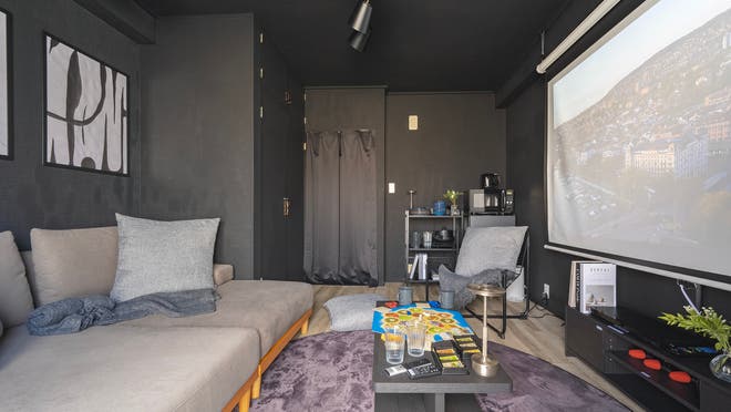 スペモ🎥鶯谷駅徒歩2分🚶♀️まったりデート💝プライベートな映画鑑賞🎬️プロジェクター🎞️846_CINEMA鶯谷の写真6